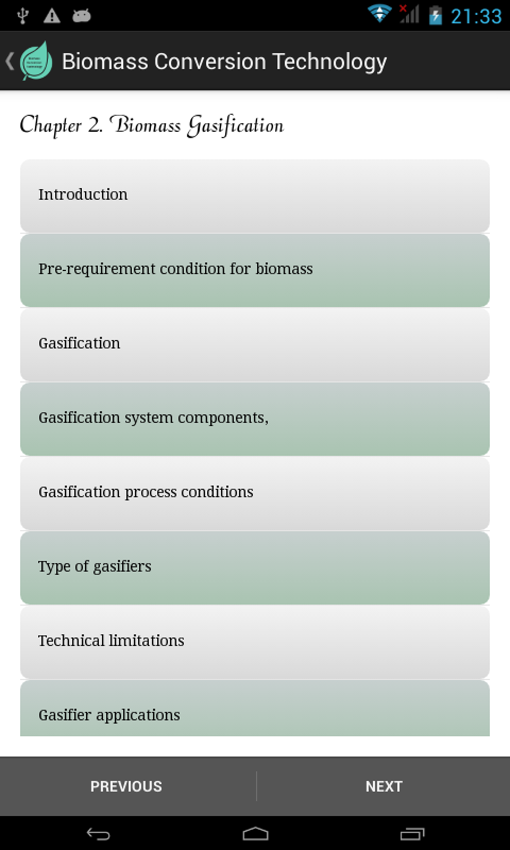 Android için Biomass Conversion Technology APK - İndir