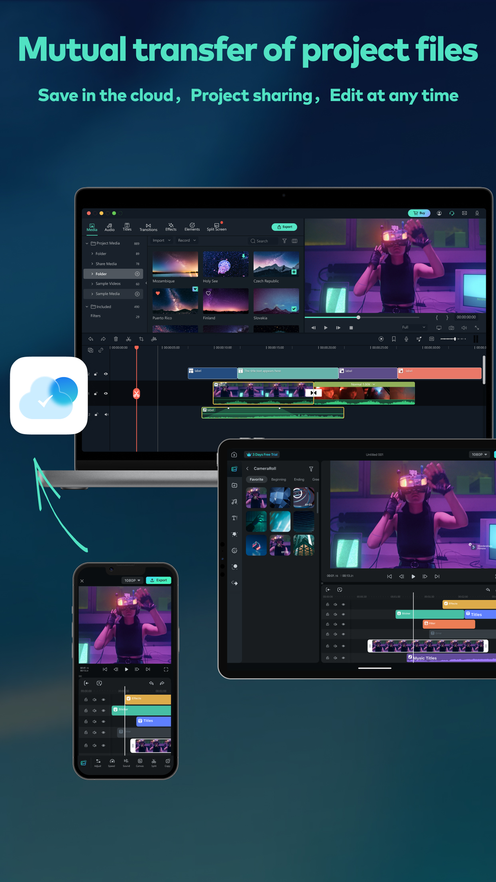 Filmora HD-Video EditorMaker for iPhone - Download
