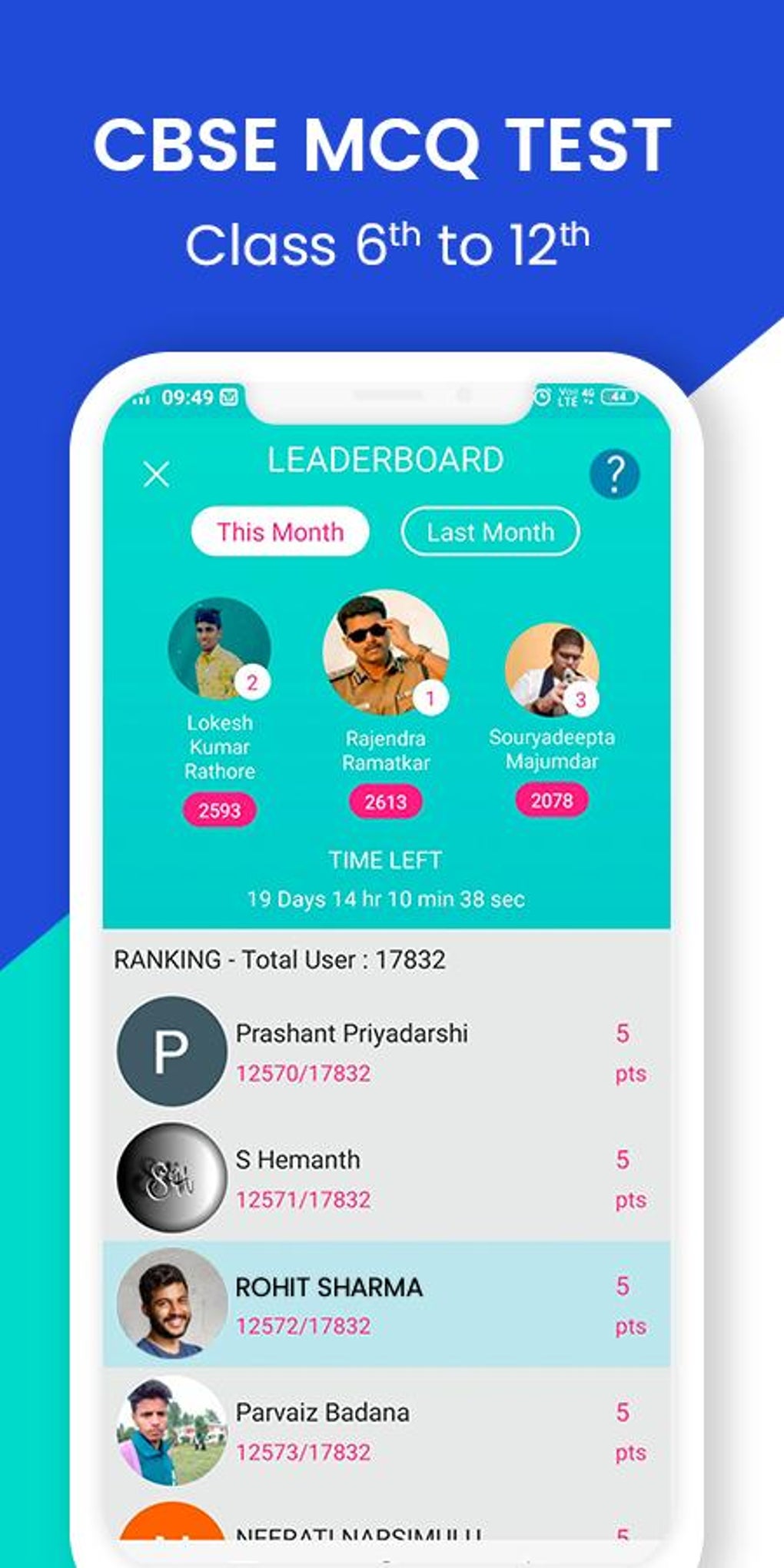 CBSE MCQ Test for Android - Download