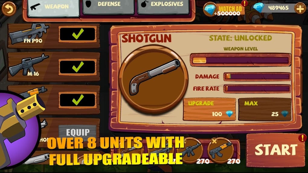 Fat Man Vs Zombies - Defence Battle PVZ4 APK para Android - Descargar