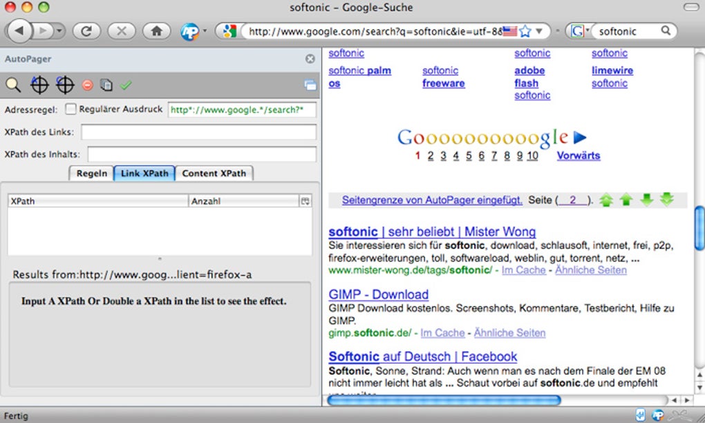 Autopager für Mac - Download