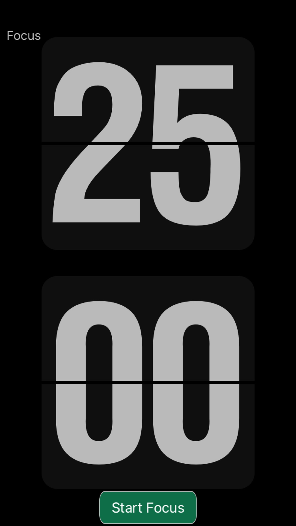 Focus timer - time keeper for iPhone - Download