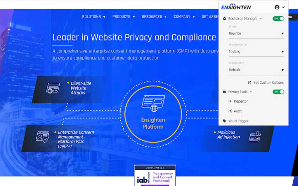 Ensighten Developer Tools Google Chrome 용 - 확장 프로그램 다운로드