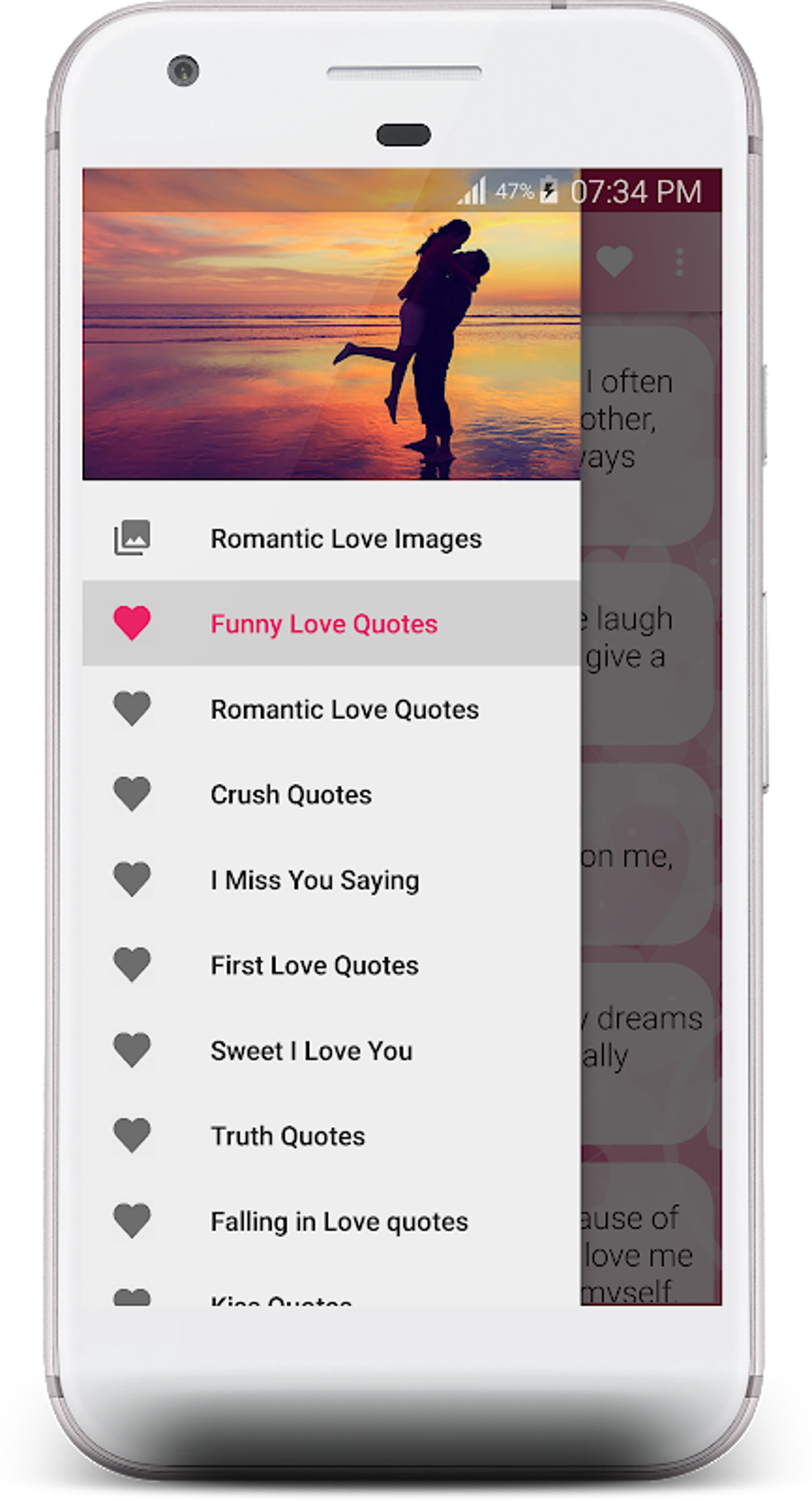 Love Quotes APK per Android - Download