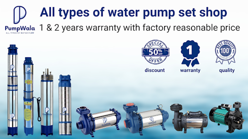 Pumpwala Water Pump Shop App per Android - Download