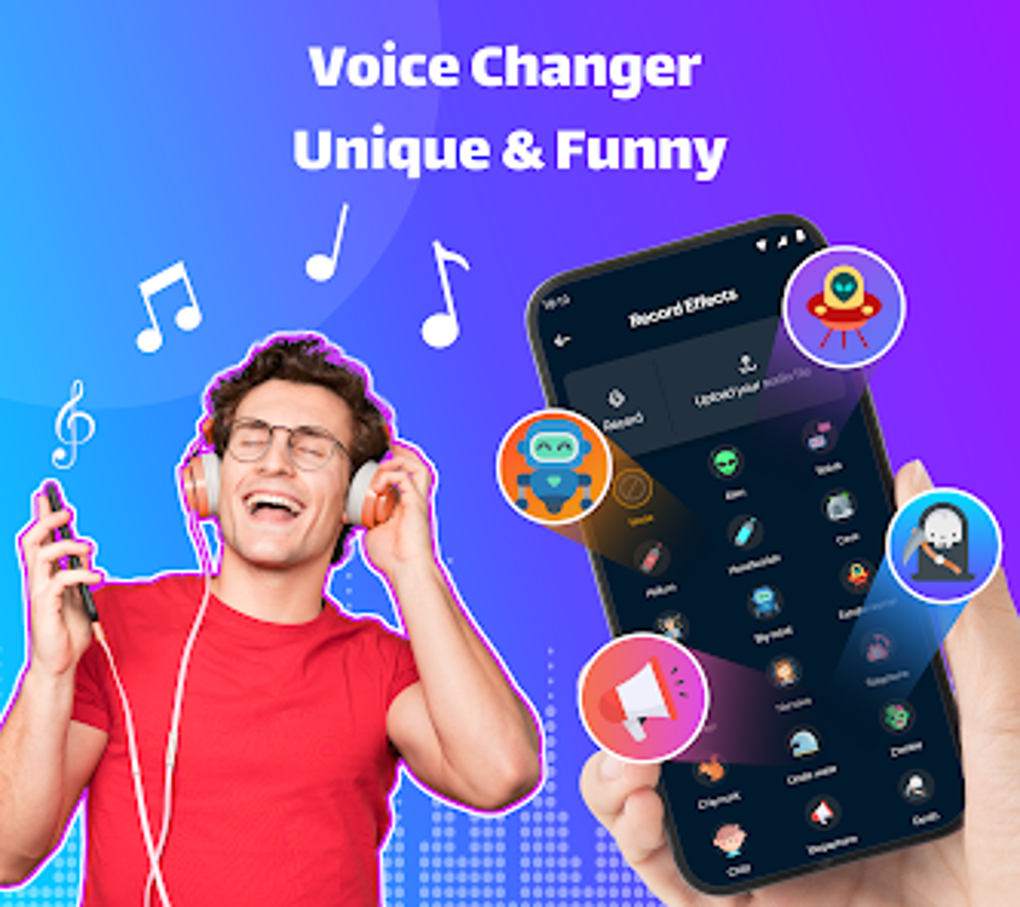 Voice Changer Audio Editor pour Android - Télécharger