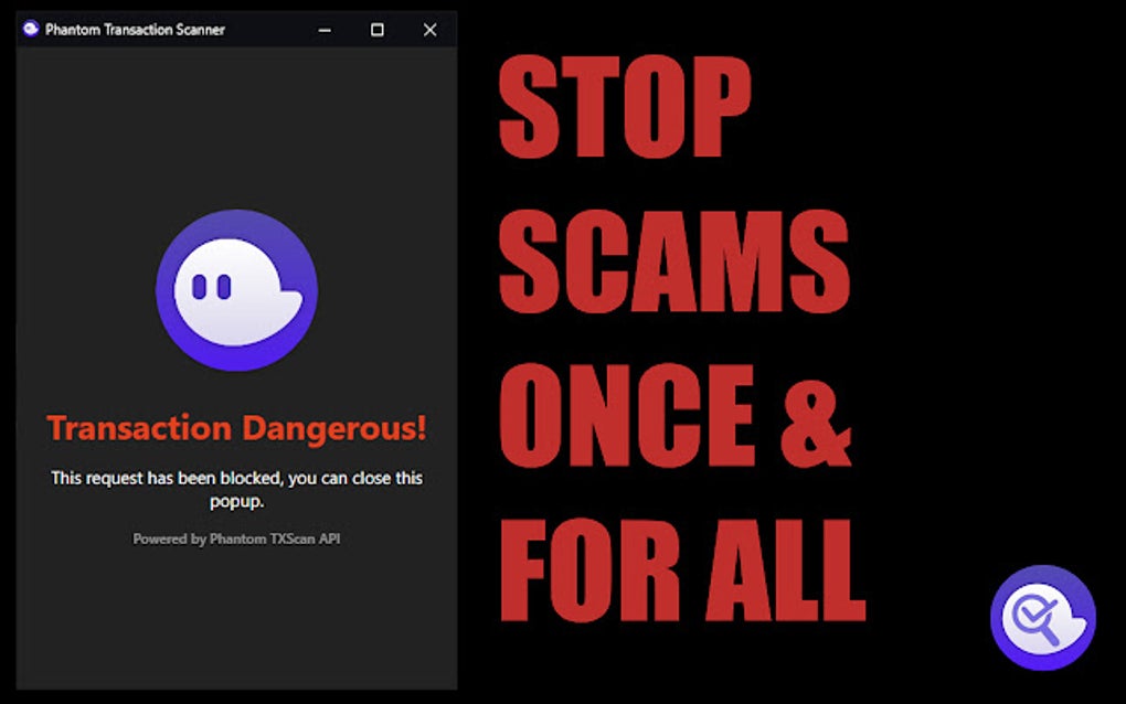 Phantom Transaction Scanner Google Chrome 용 - 확장 프로그램 다운로드