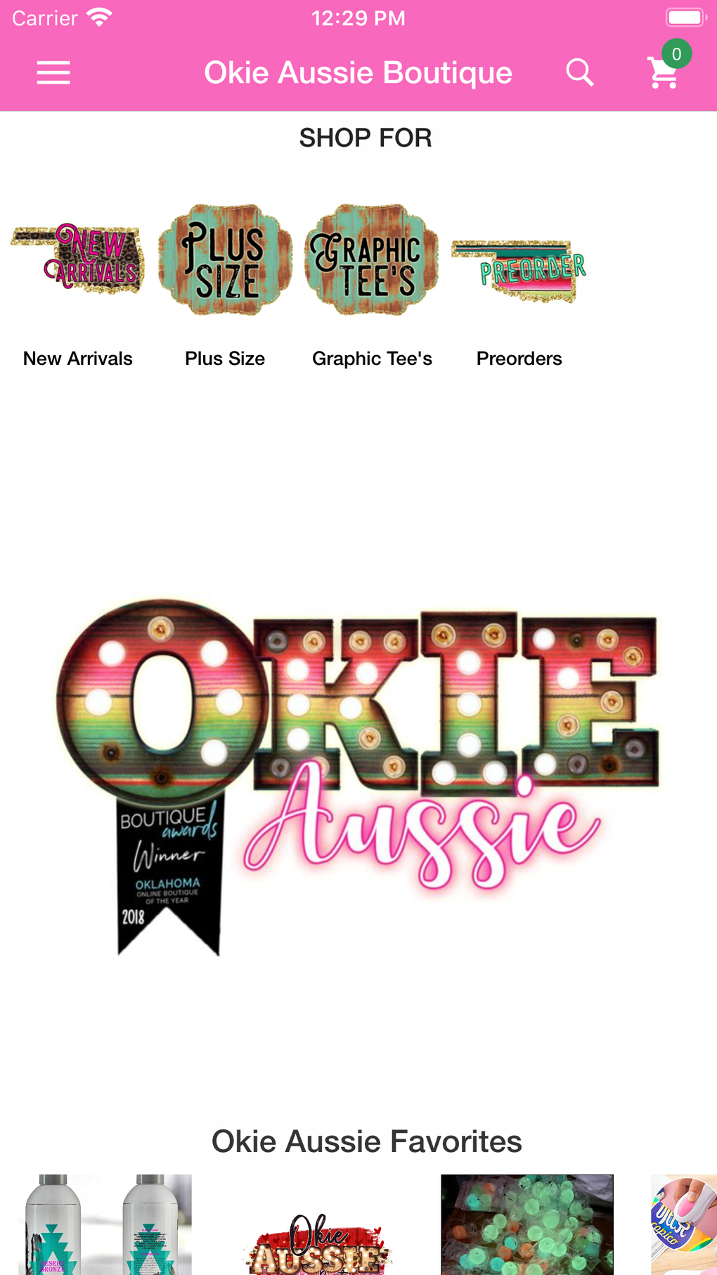 Okie Aussie Boutique for iPhone - Download