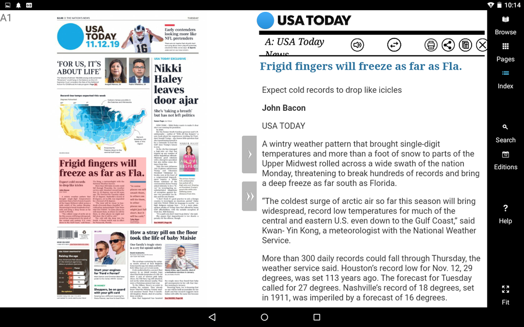 USA TODAY eNewspaper APK for Android - Download