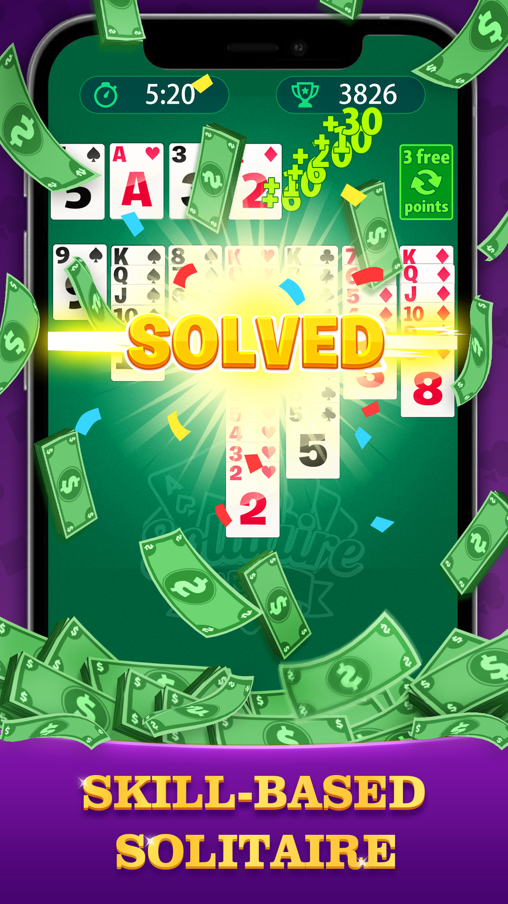 Solitaire Arena - Win Cash para iPhone - Descargar
