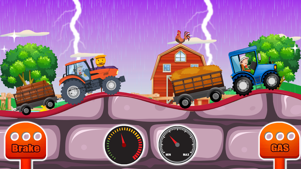 Kids Farm Tractors on Hills for Android - Download