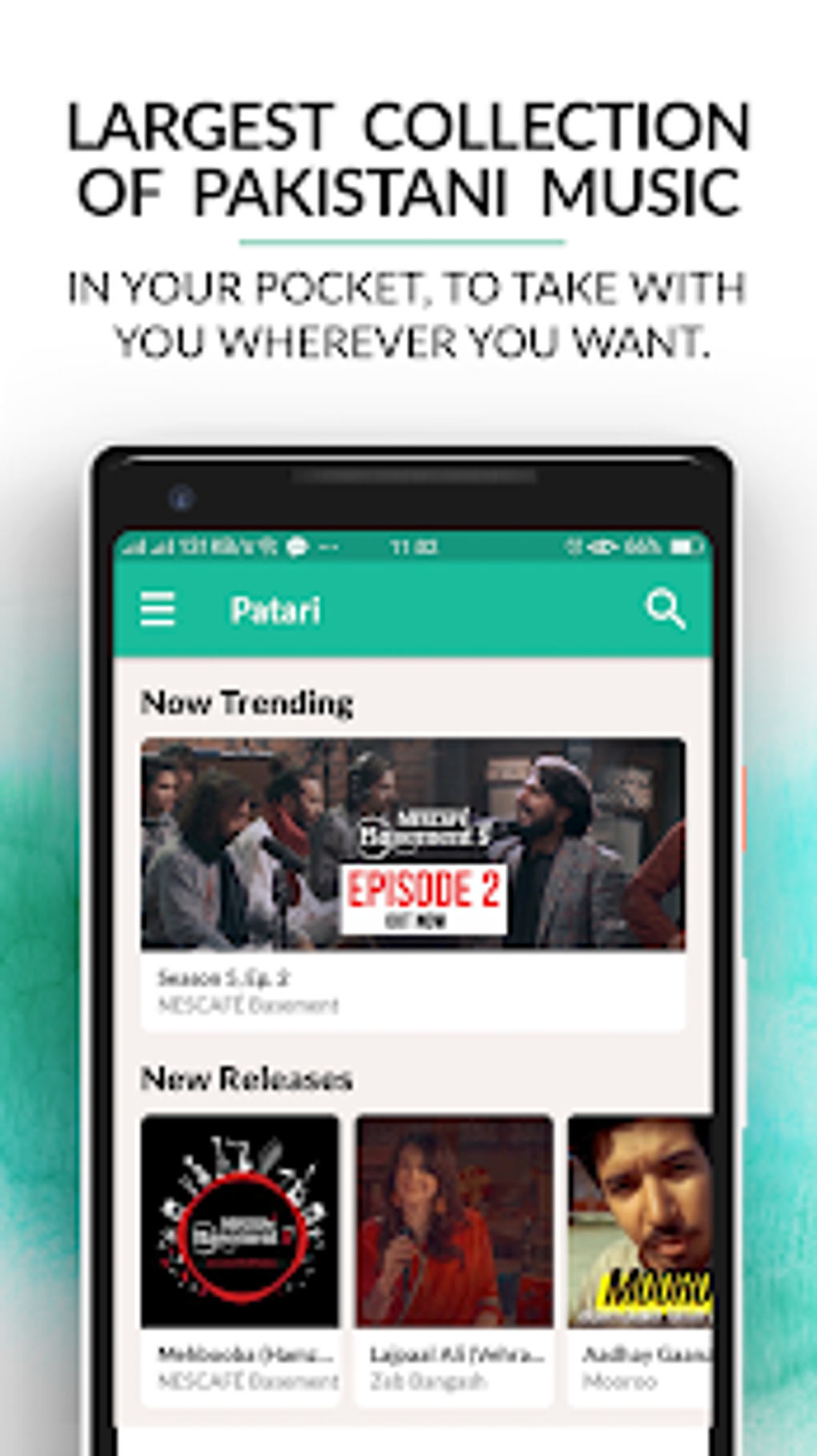 Patari: listen and download Pakistani music APK para Android - Descargar