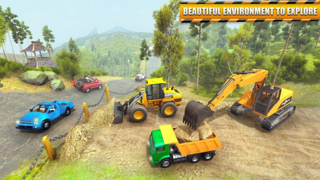 Uphill Road Builder Sim 2019: Road Construction APK for Android - Download
