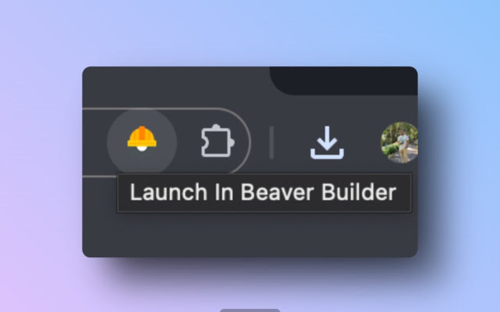 Launch In Beaver Builder for Google Chrome - Extension Download