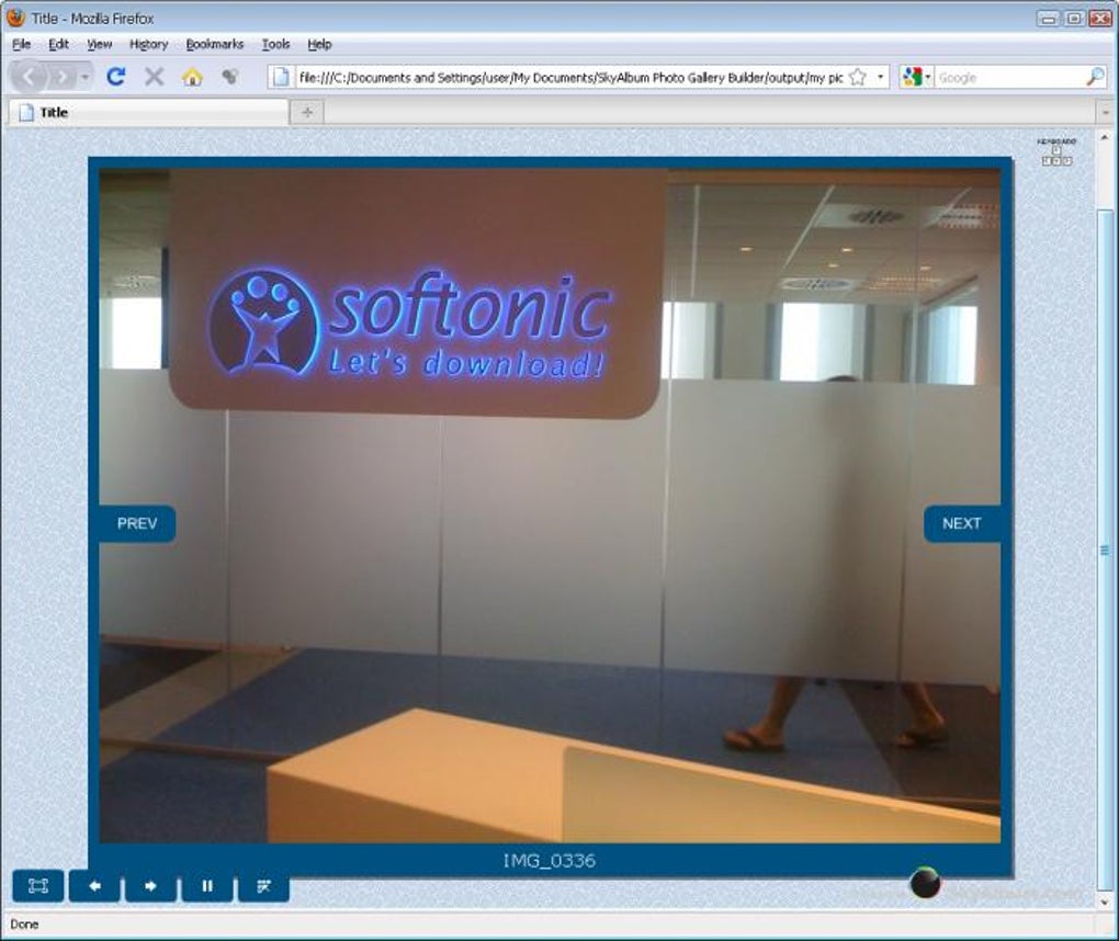 SkyAlbum Photo Gallery Builder - Download