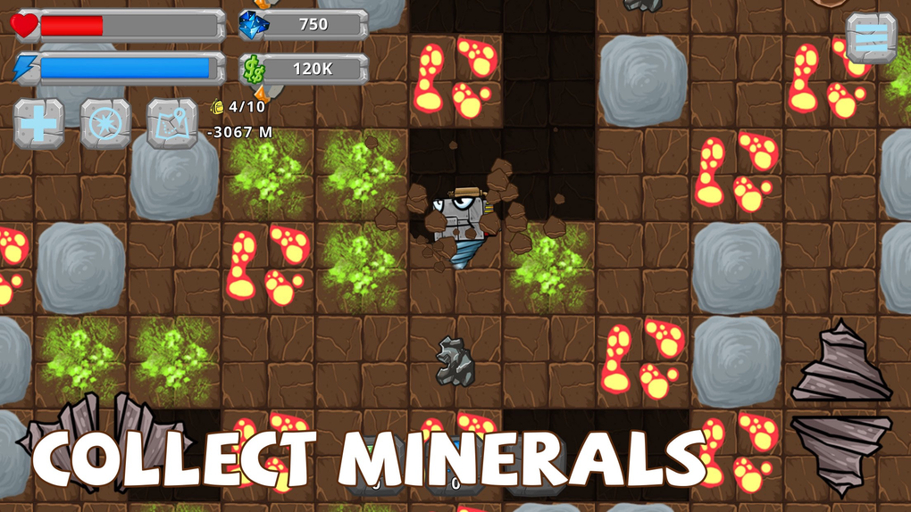 Digger Machine: dig minerals for iPhone - Download