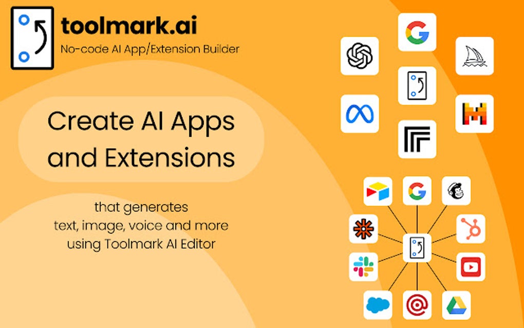 Toolmark AI - No-code AI App and Extension Builder Google Chrome 용 - 확장 프로그램 다운로드