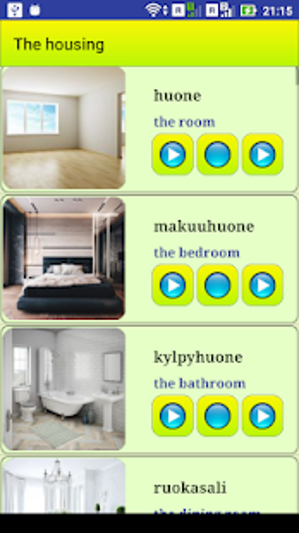 Learn Finnish language para Android - Descargar