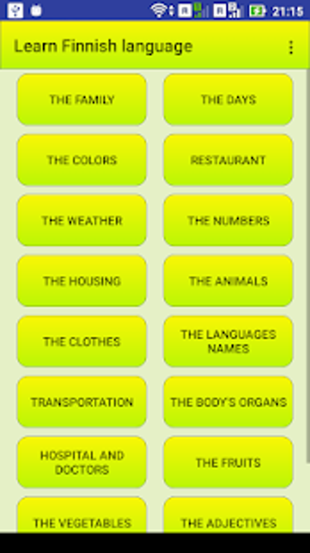 Learn Finnish language para Android - Descargar