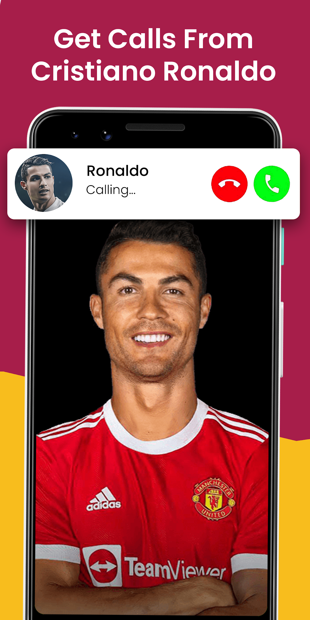 Cristiano Ronaldo Call Chat para Android - Descargar