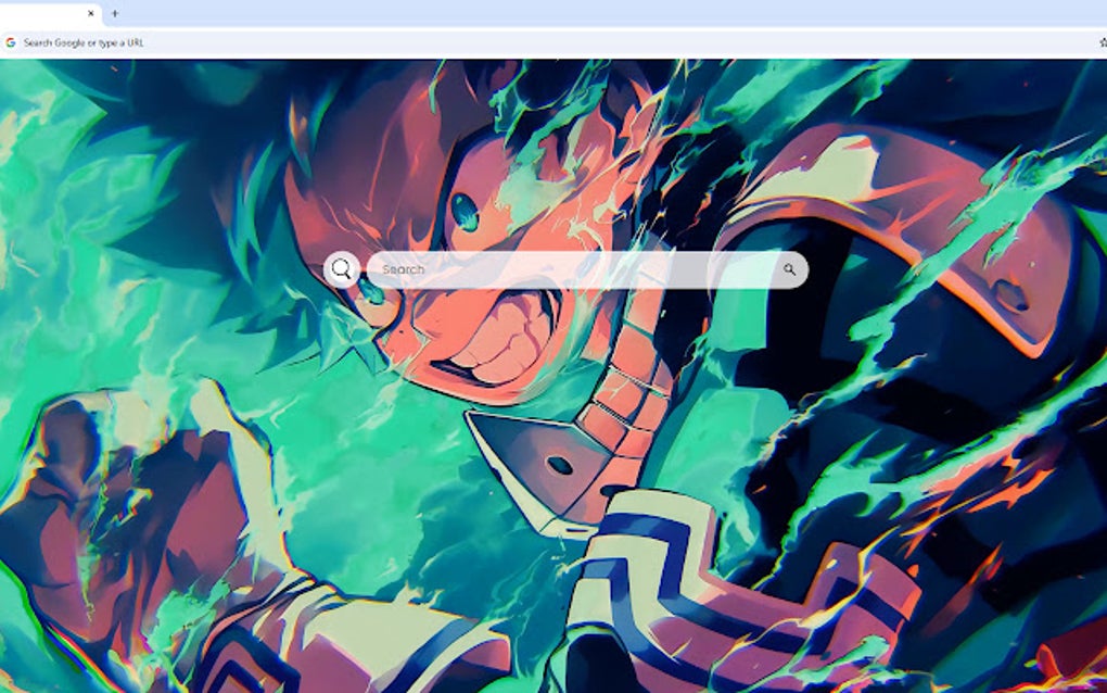 Deku (Izuku Midoriya) Live Wallpaper pour Google Chrome - Extension ...