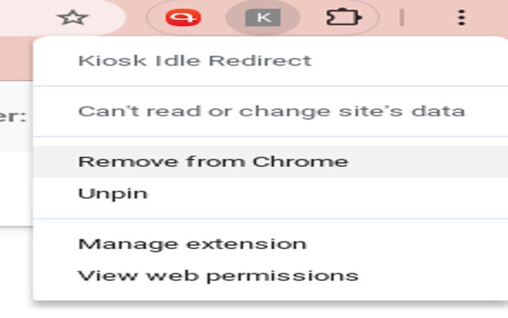Kiosk Idle Redirect สำหรับ Google Chrome - ส่วนขยาย ดาวน์โหลด