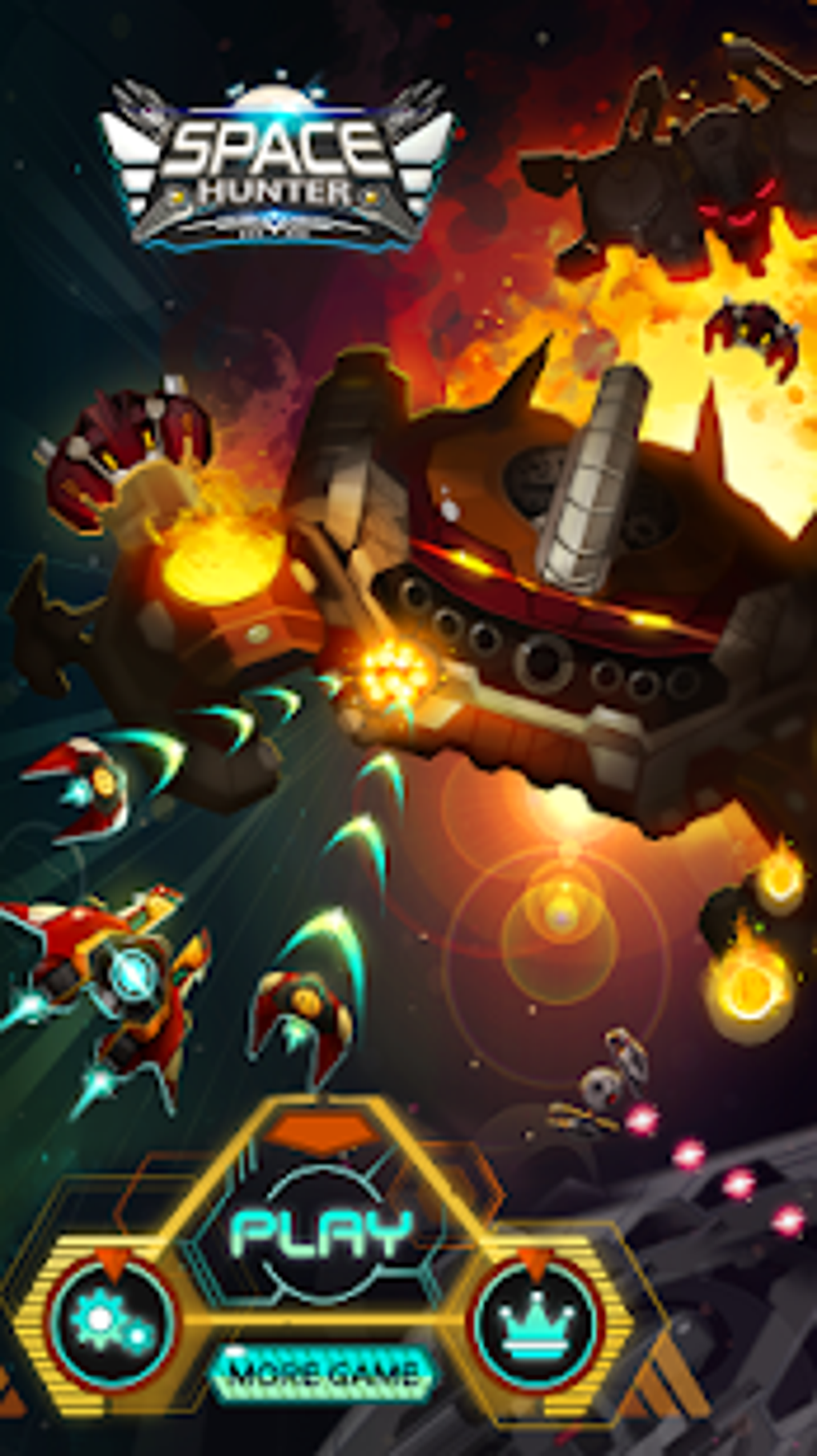 Space Hunter Arcade Shooting Games APK สำหรับ Android - ดาวน์โหลด