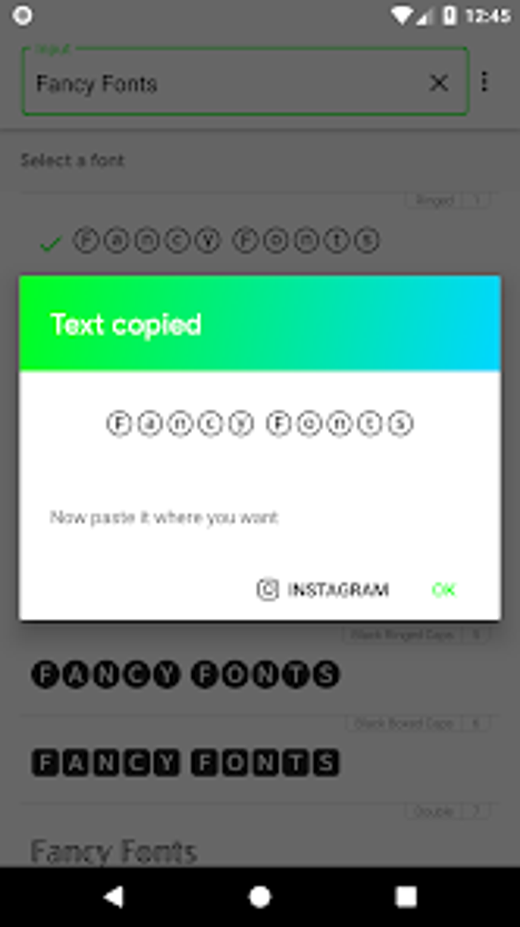 Fontify - Fonts for Instagram APK for Android - Download