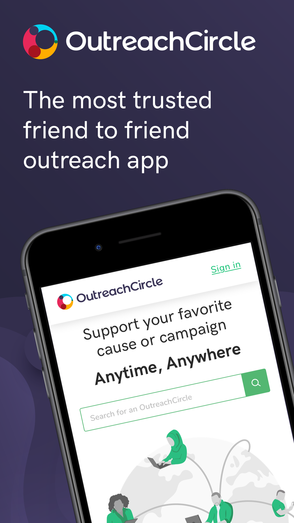 OutreachCircle per iPhone - Download