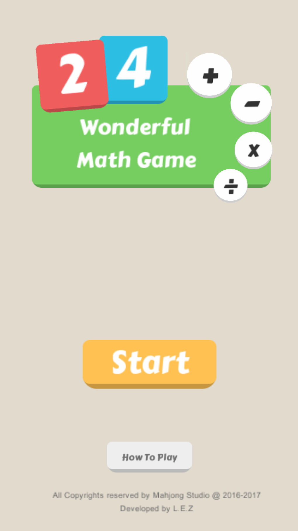 24 - Classical Math Game para iPhone - Descargar