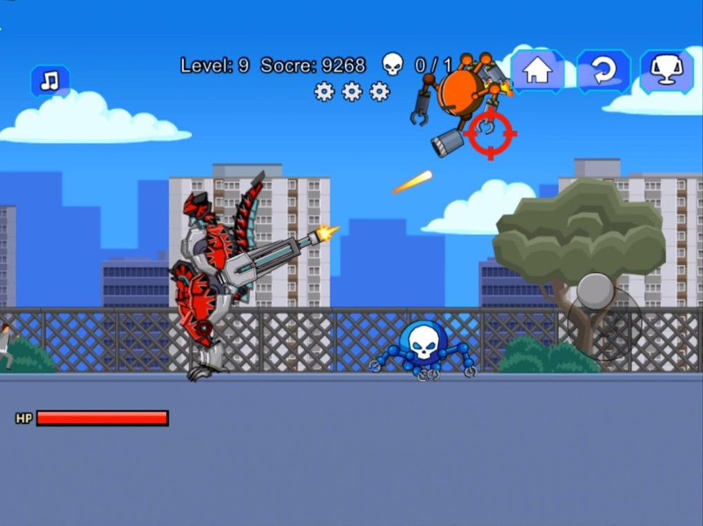 Red T-Rex Robot Dinosaur APK for Android - Download