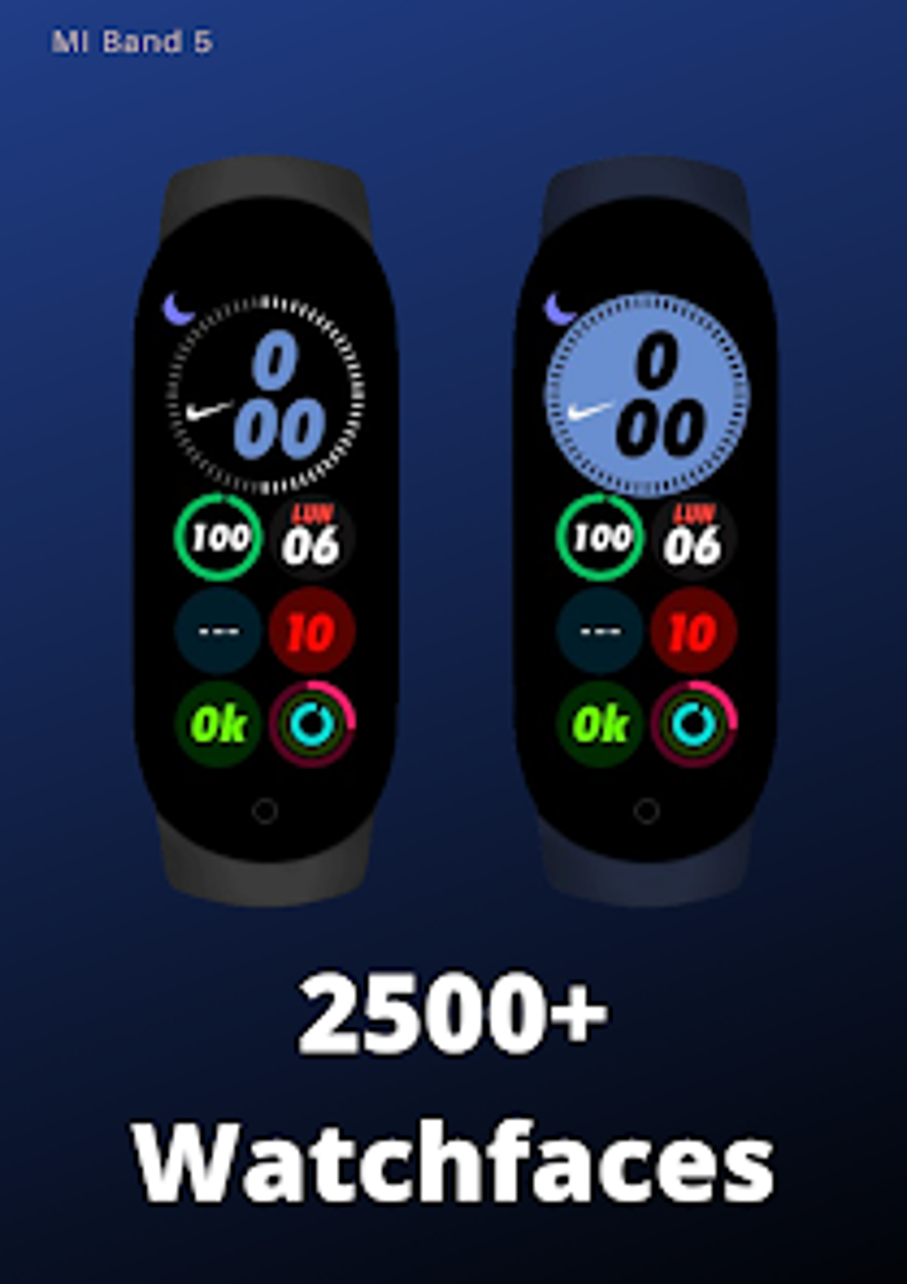 mi band 5 watch faces per Android - Download