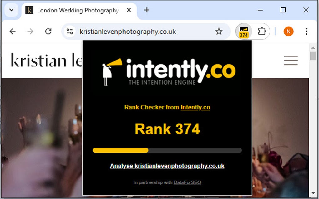 Website Rank Checker from Intently.co para Google Chrome - Extensión ...