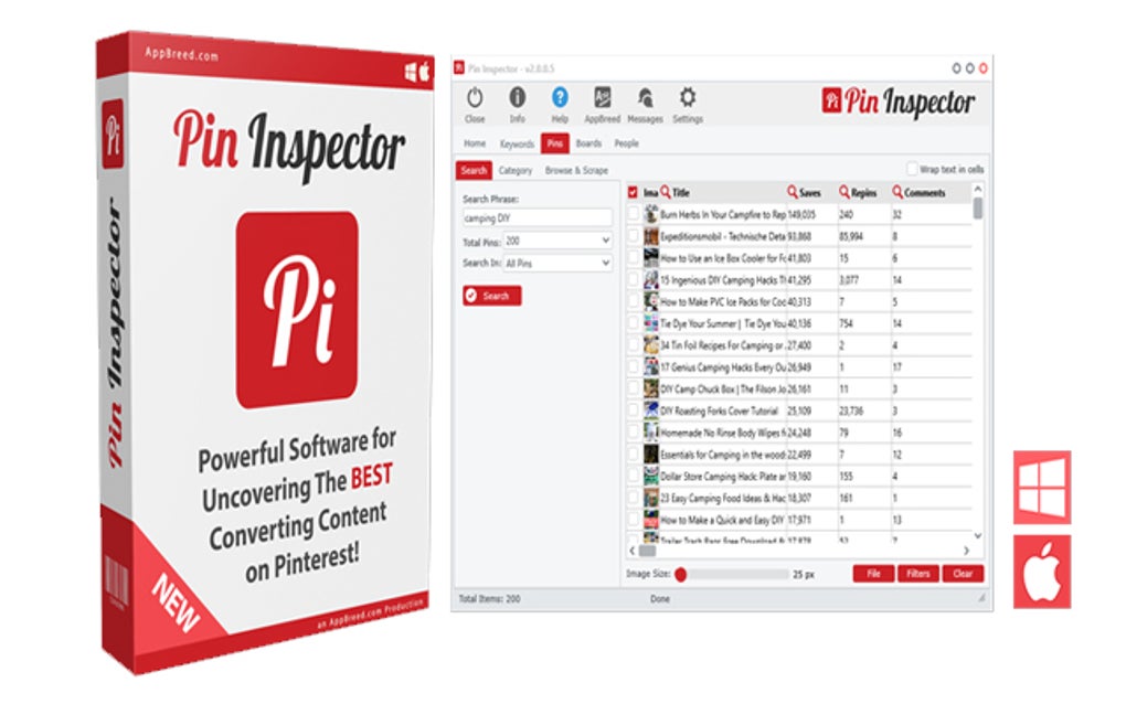 Pin Inspector สำหรับ Google Chrome - ส่วนขยาย ดาวน์โหลด