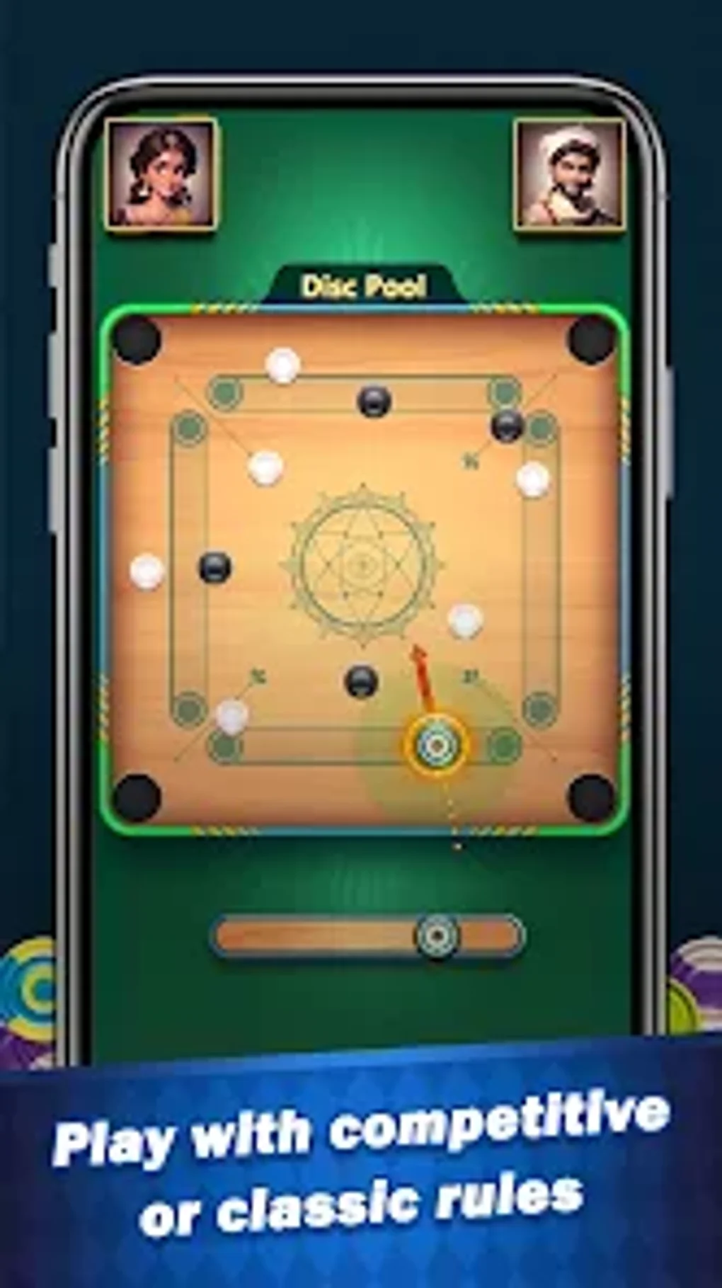 Android 용 Carrom: Online Game - 다운로드