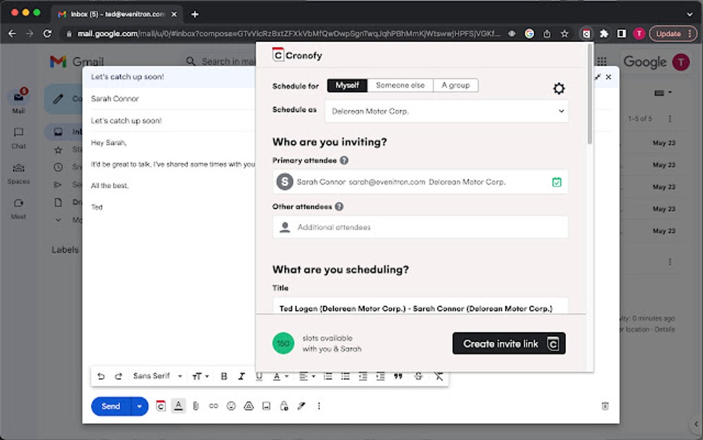 Cronofy for Google Chrome - Extension Download