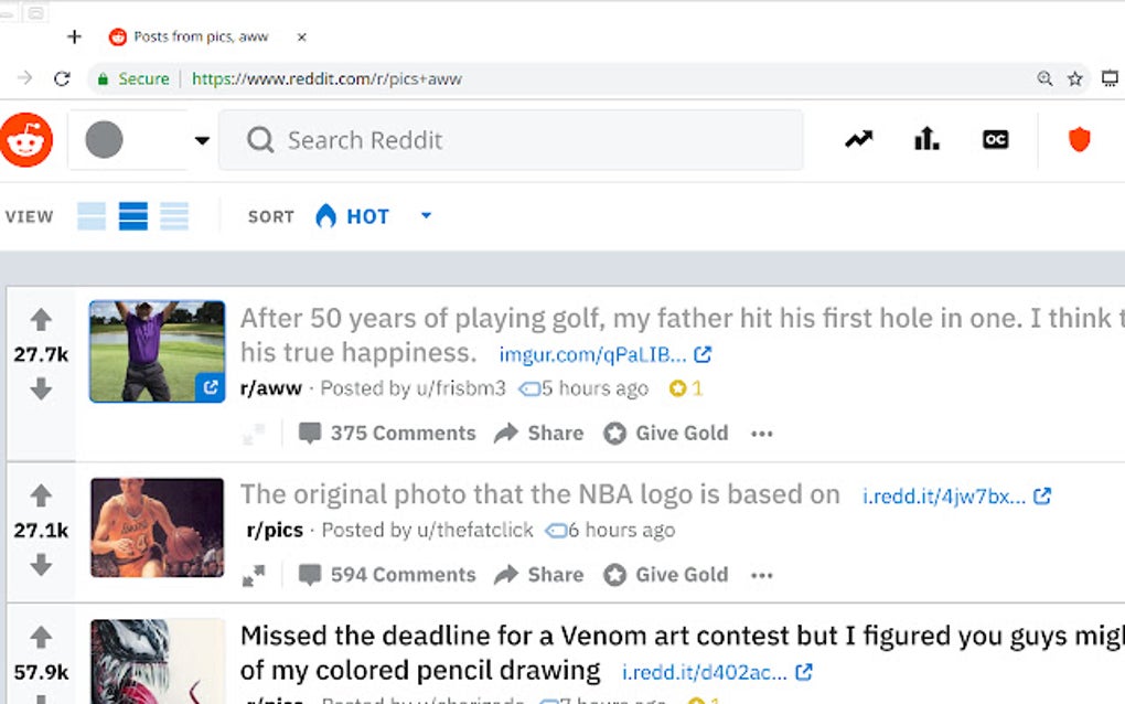 redditp for Google Chrome - Extension Download