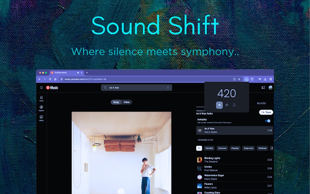 Sound Shift para Google Chrome - Extensión Descargar