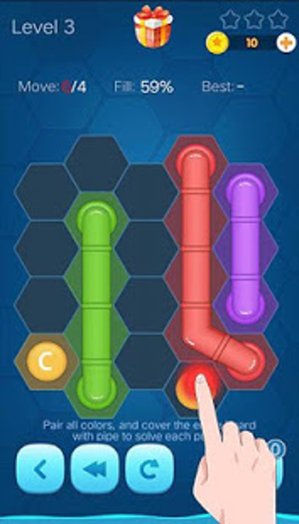 Color Pipe - Connect Line Puzzle pour Android - Télécharger