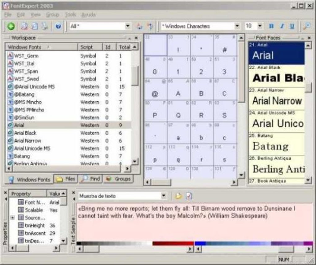 FontExpert 2003 - Descargar
