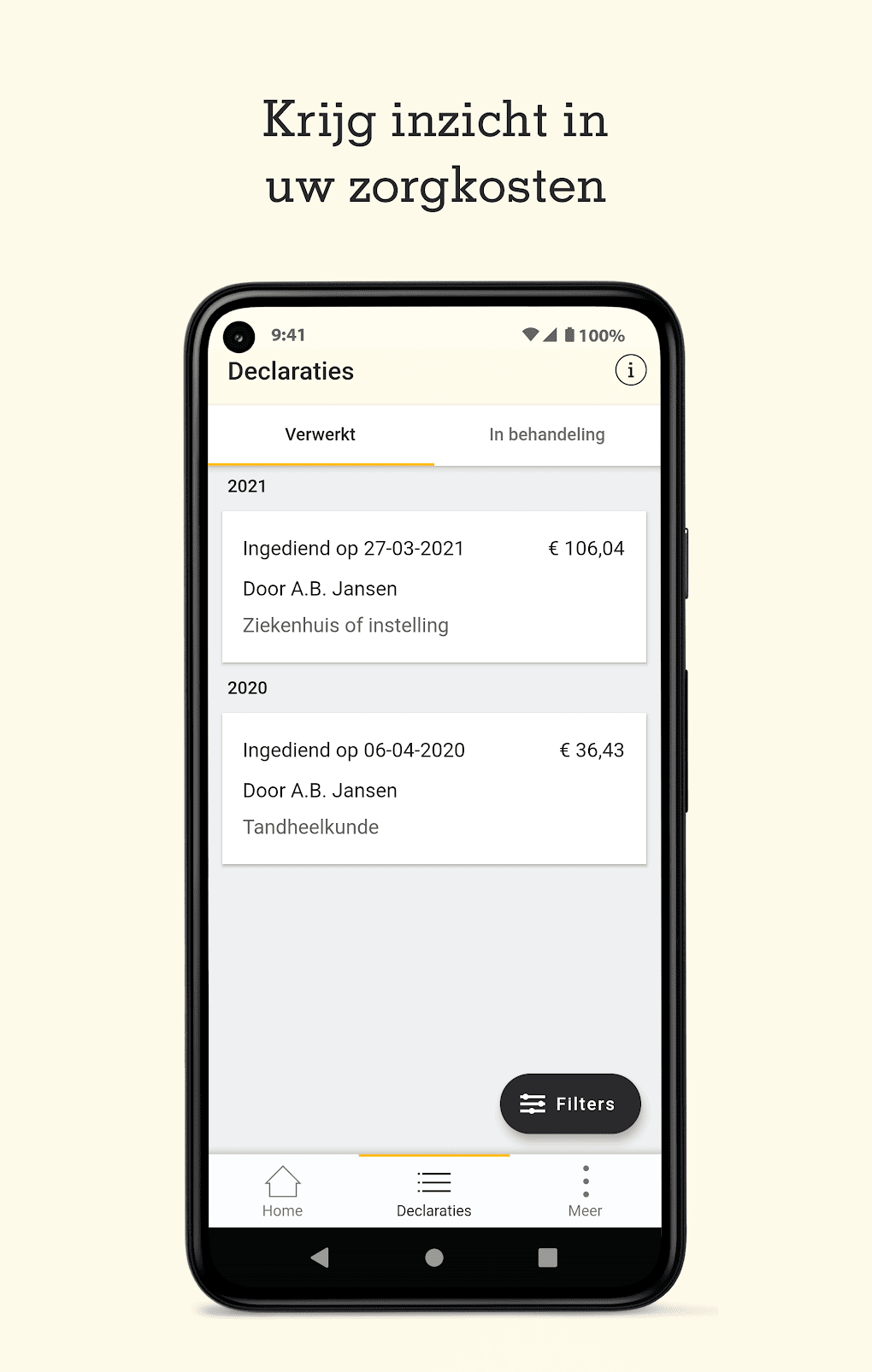 Mijn zorg van a.s.r. para Android - Descargar