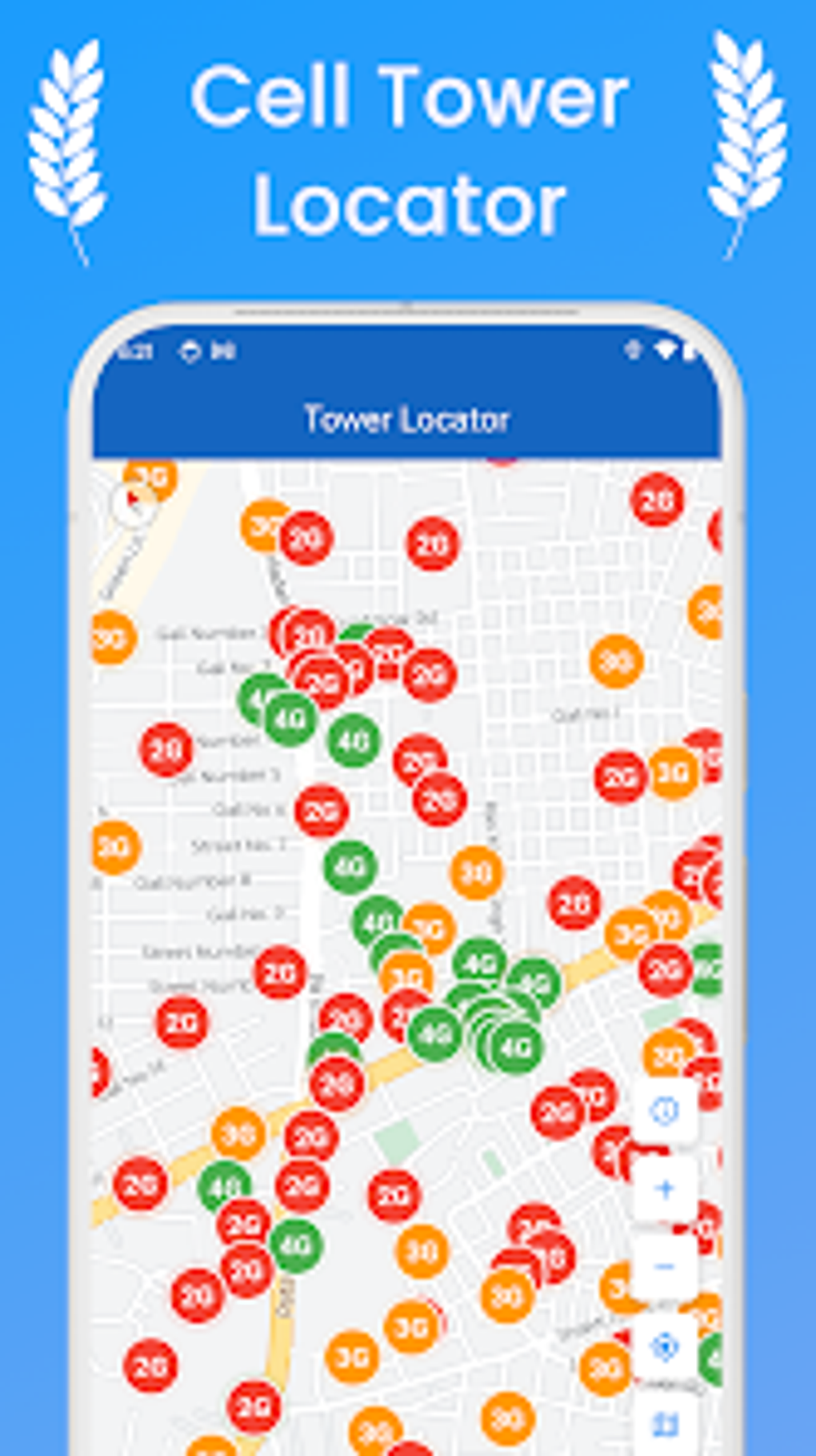 Cell Tower Locator 5G 4G LTE cho Android - Tải về