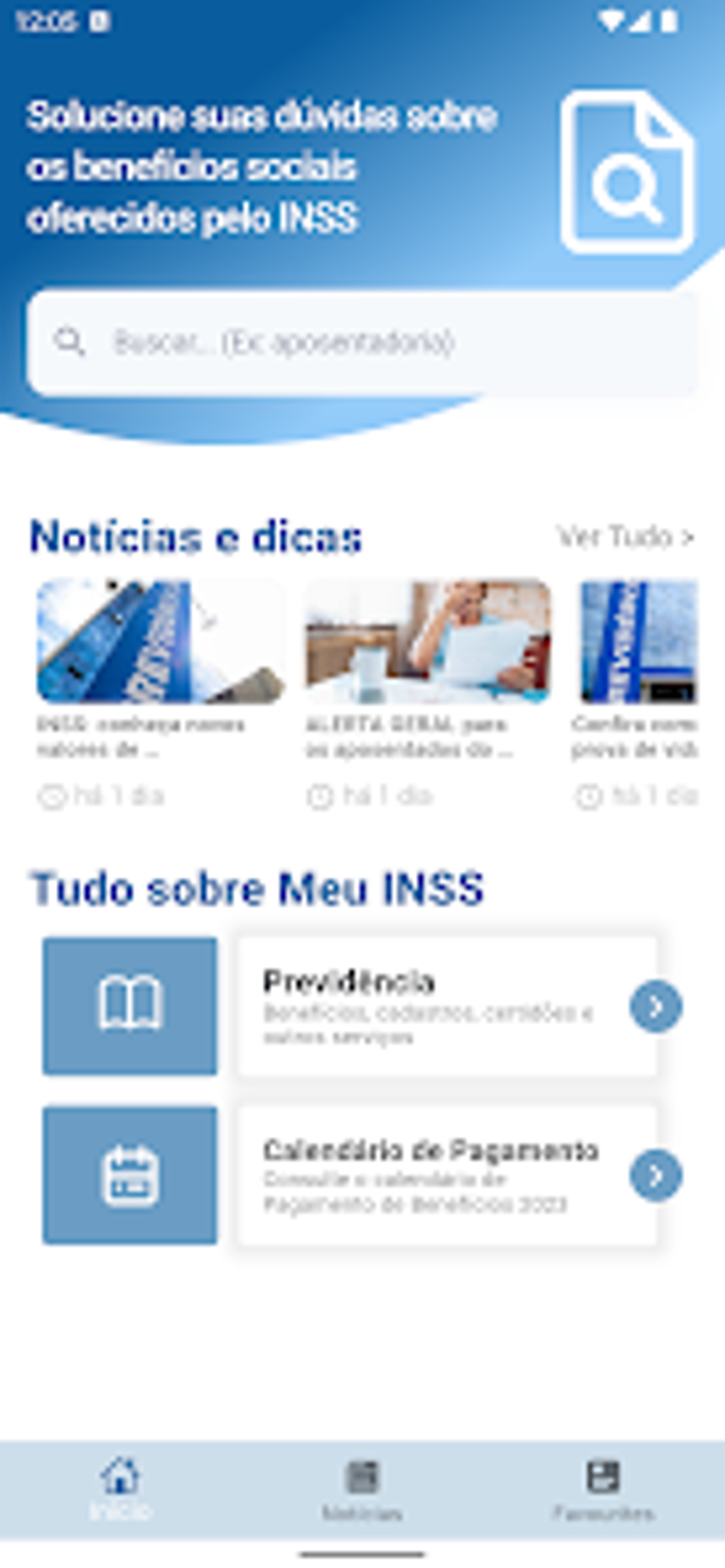 Meu Guía do INSS. Consulta for Android - Download