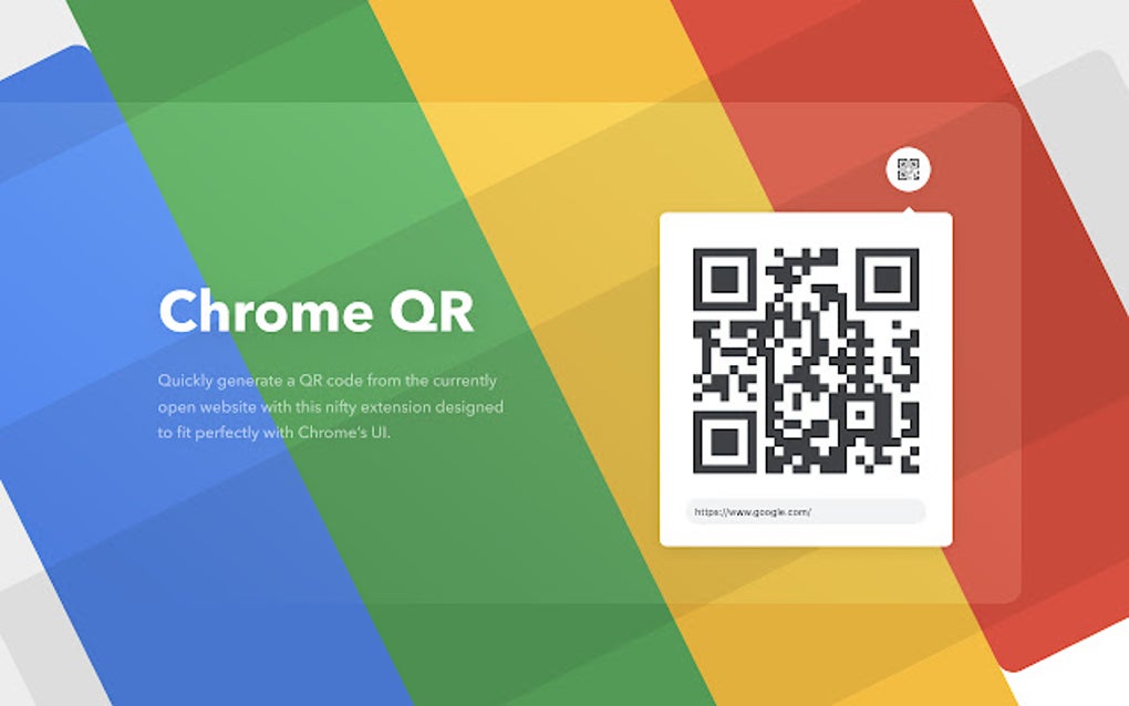 Chrome QR Google Chrome 용 - 확장 프로그램 다운로드