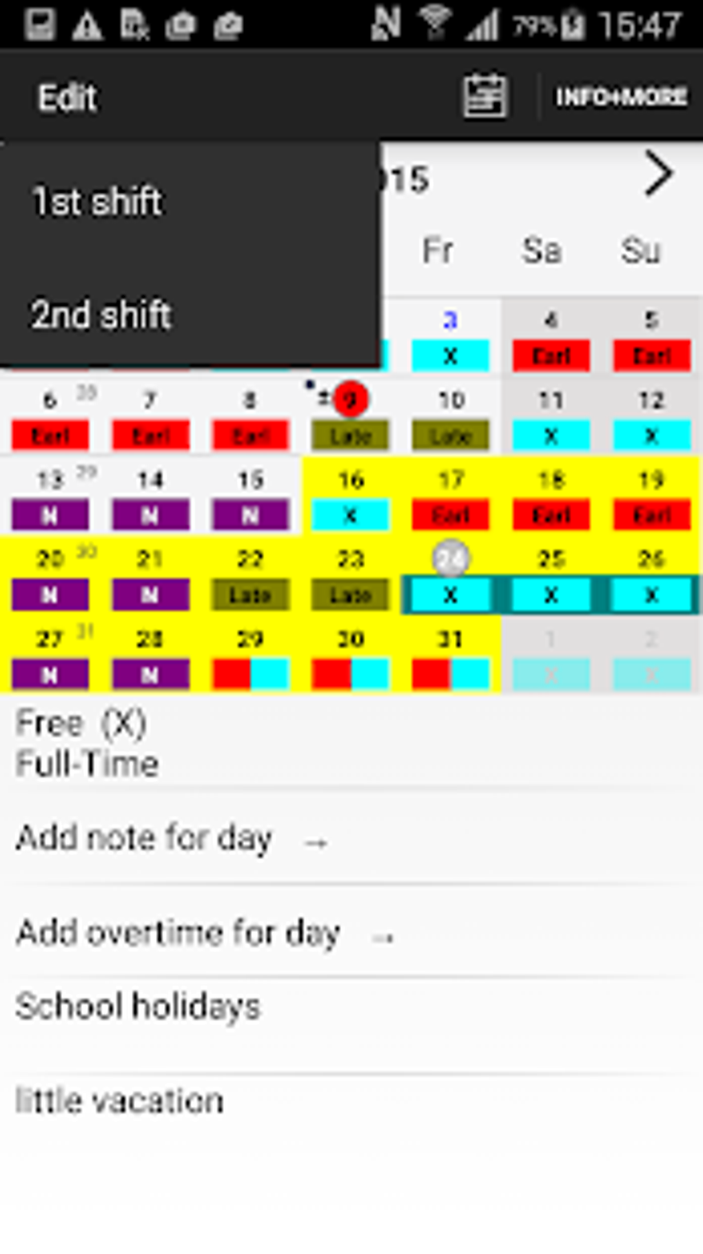 Roster-Calendar APK para Android - Descargar