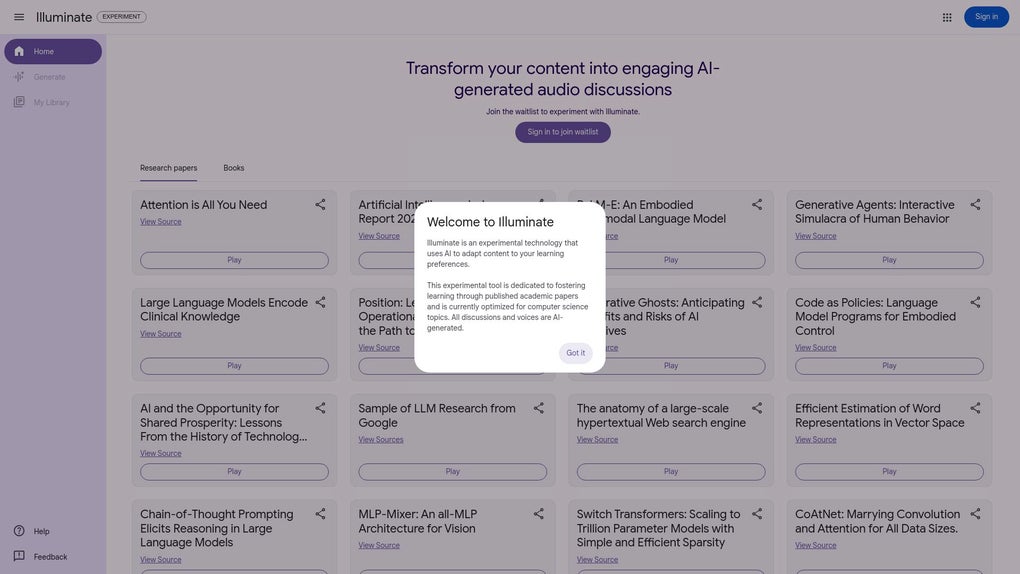 AI 교육를 위한 Illuminate - 리뷰, 기능 및 사용 사례