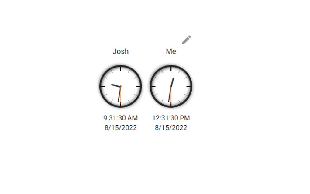 Timezone Clocks for Google Chrome - Extension Download