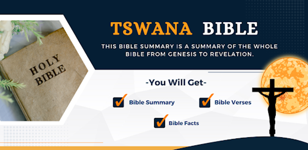Tswana Bible pour Android - Télécharger