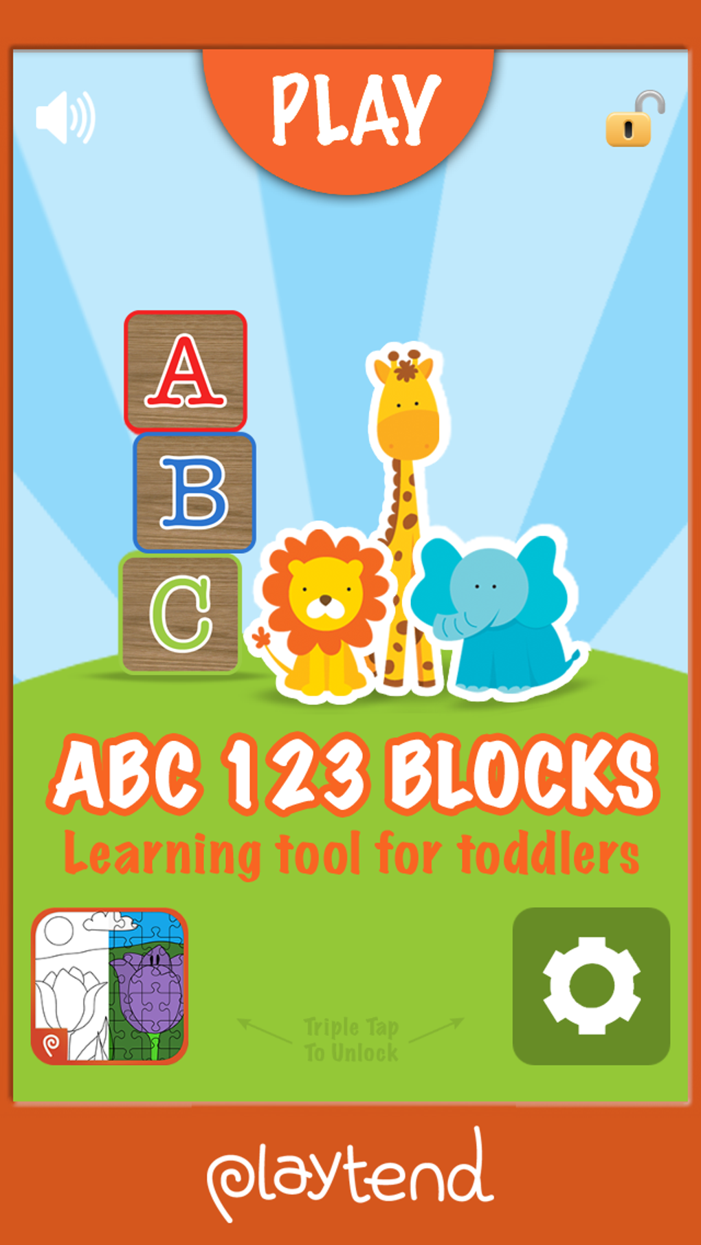 ABC 123 Blocks Learning Tool For Toddlers LITE para iPhone - Descargar