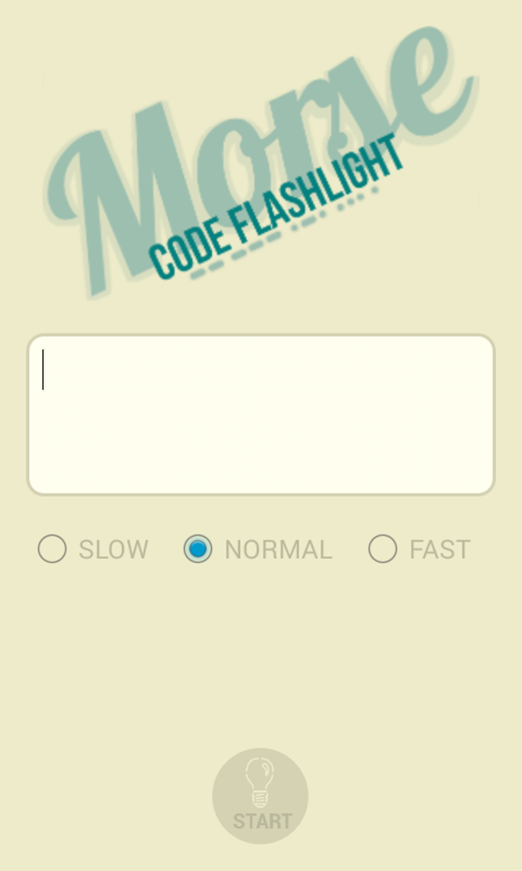 Morse code flashlight APK per Android - Download